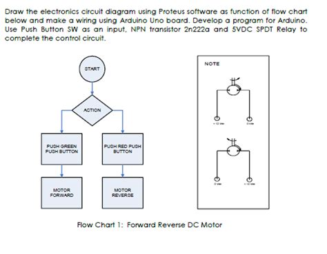 Solved Draw The Electronics Circuit Diagram Using Proteus Chegg