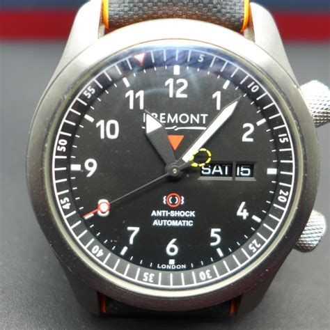 A Bremont Mbii Bk10r Martin Baker Ejection Seat Wristwatch Serial Number Mn11 9865 With Matching C