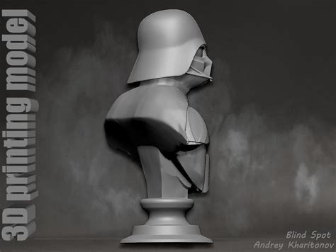 Darth Vader Bust 3d Model 3d Printable Cgtrader
