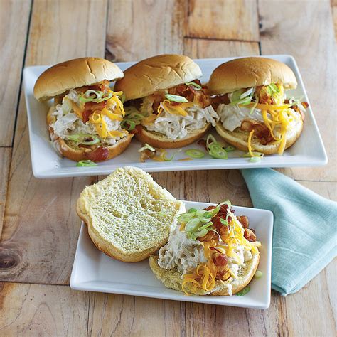 Bacon Ranch Chicken Sandwiches Instant Pot