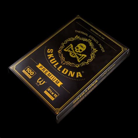 Skull Dna Premium Thermal Stencil Papersold Per Sheet Rrd Tattoo