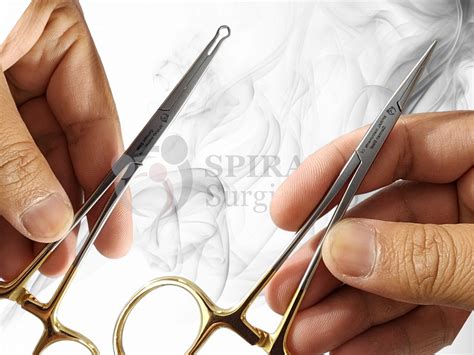 Standard Vasectomy Forceps Set With Ring Tip Online Shop Spiral