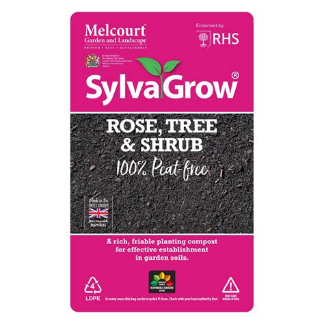 Sylvagrow Rose Tree And Shrub Compost Peat Free 40l Stewarts Garden Centre