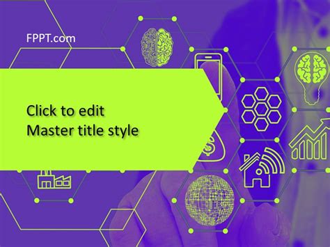 Free Connection Technology Powerpoint Template Free Powerpoint Templates
