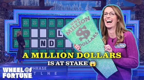 Laurens Bonus Round Wheel Of Fortune Youtube