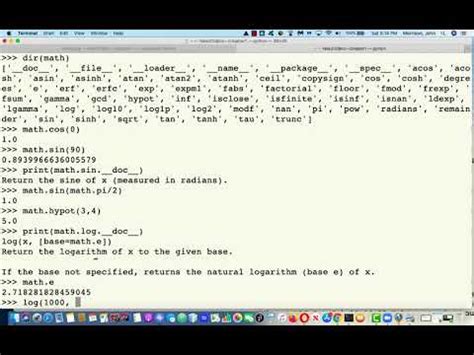 Importing Standard Library And User Defined Python Modules YouTube