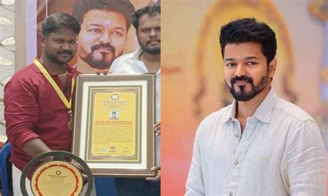 36 Hour Effort Fan Pens 10000 Word Poem For Thalapathy Vijay
