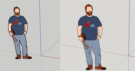 Thick Outline Edges Suddenly Gone Now Only 1 Pixel Wide Sketchup