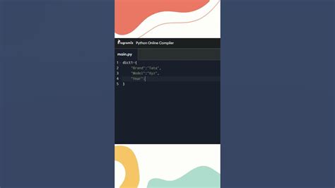 python dictionary del method coding