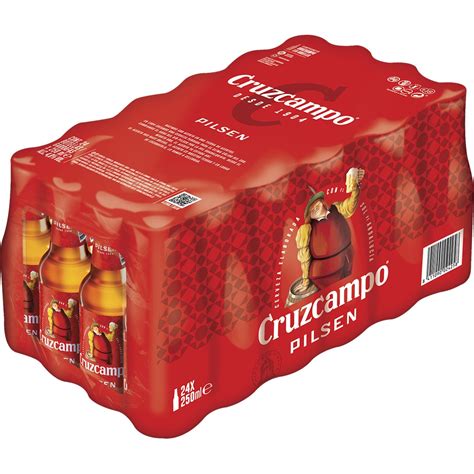 Cerveza Rubia Tipo Pilsen Pack 24 Botellas 25 Cl CRUZCAMPO