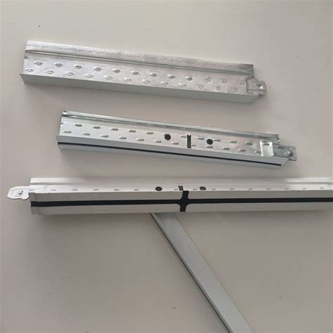 Suspended Galvanized Ceiling T Grid Components T Bar Ceiling Grid Ceiling Frames Narrow Flat