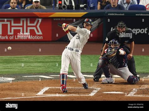 Japan S Lars Nootbaar Grounds Out In The 2nd Inning Of The World