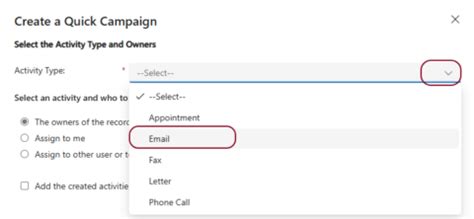 Creating A Quick Campaign To Send Emails In Dynamics 365 Orby