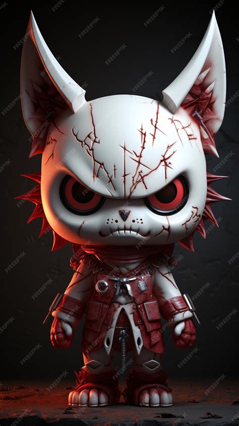 Premium Ai Image Chibi Monster Character