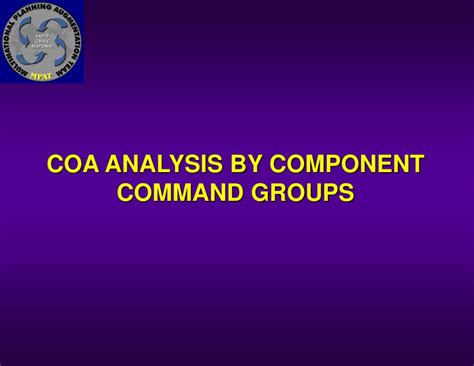 Ppt Coa Decision Brief 23 Aug 2002 Cos Col Mark Koh Powerpoint