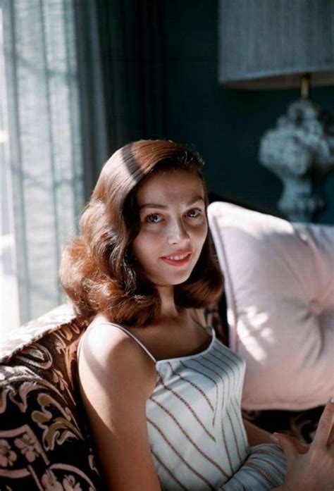 Pier Angeli 1956 Vintage Frau Frisuren Filmstars