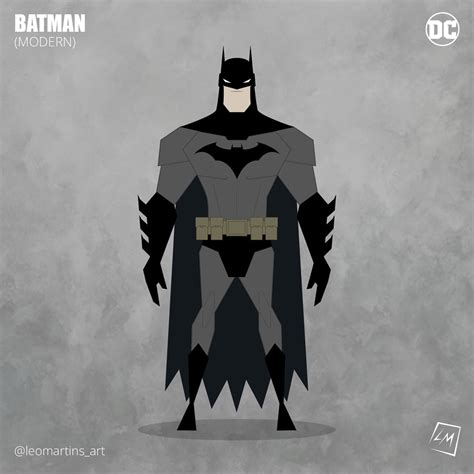 Batman Modern By Leomartins Art On Deviantart