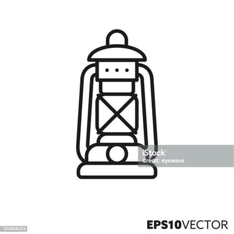 油燈向量線圖示向量圖形及更多油燈圖片 油燈 圖示 外型 Istock