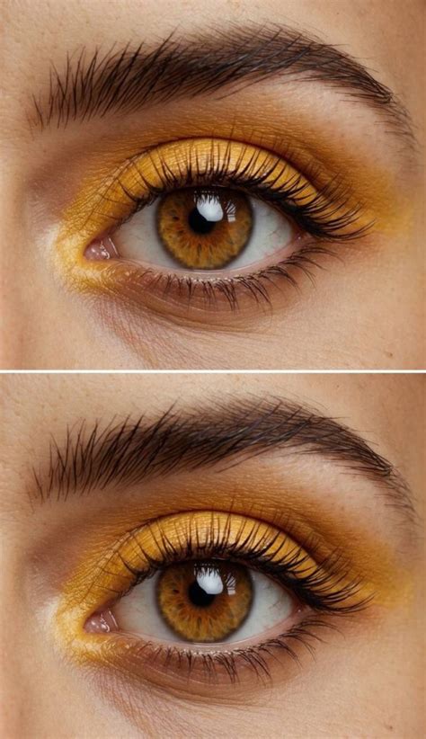 16 Yellow Eye Makeup Ideas That Shine With Sunshine Vibes Bright Looks