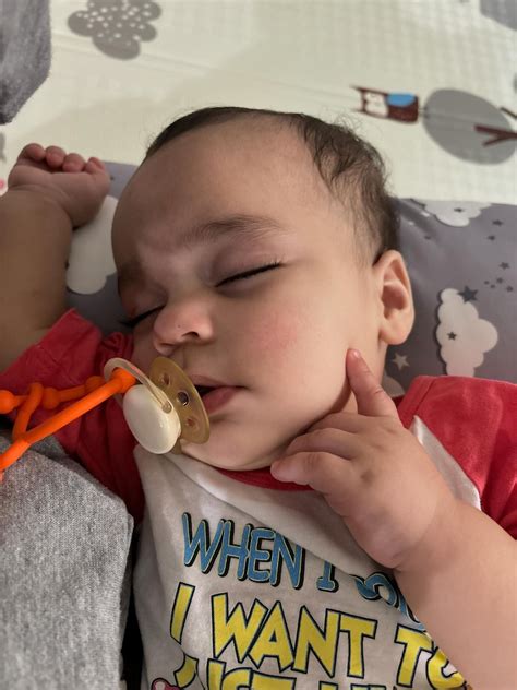 Not My Nephew Mewing In His Sleep