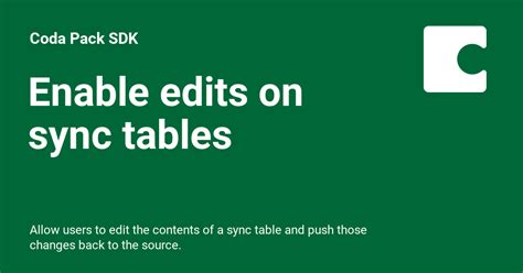 How I Add A Custom Button Column Within AddSyncTable Making Packs Coda Maker Community
