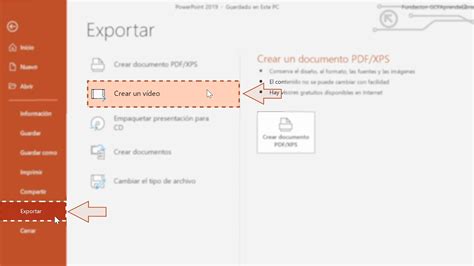 Como Convertir En Video Una Presentacion De Power Point Recursos My