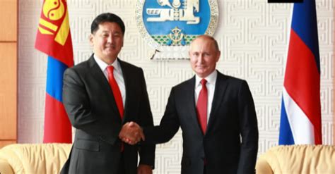 Сонгуульд ялалт байгуулсан У Хүрэлсүхэд ОХУ ын Ерөнхийлөгч В Путин БАЯР ХҮРГЭЛЭЭ