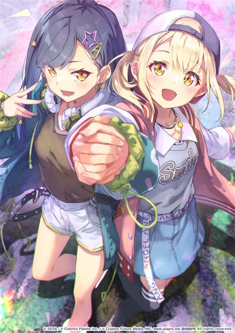 絵葉ましろ🎨🌱お絵描きvtuber On Twitter 昨年開催されたセカイシンフォニー2022のパンフレットでビビバスの小豆沢こはね