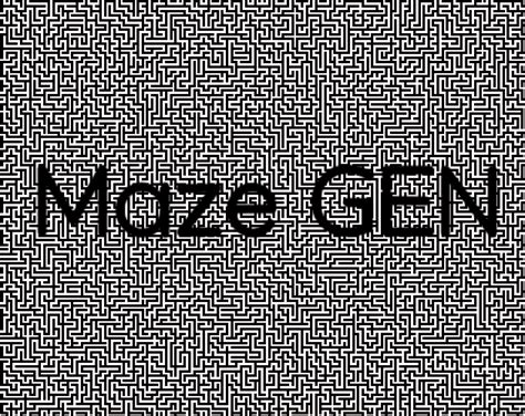 Maze Gen Maze Generation By Indiefate