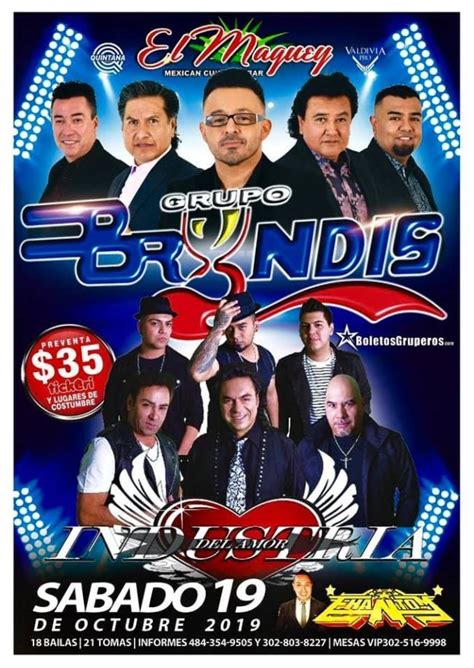 Grupo Bryndis E Industria Del Amor En Concierto En Wilmingtonde