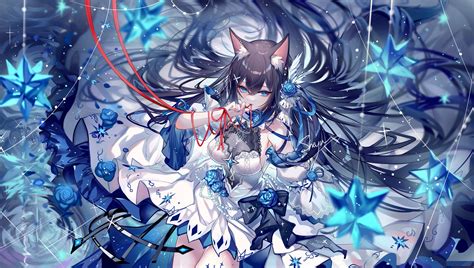 Wallpaper Anime Girls Animal Ears 3500x1981 Balls98 2223734 Hd