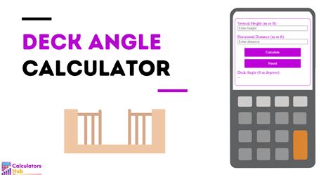 Deck Angle Calculator