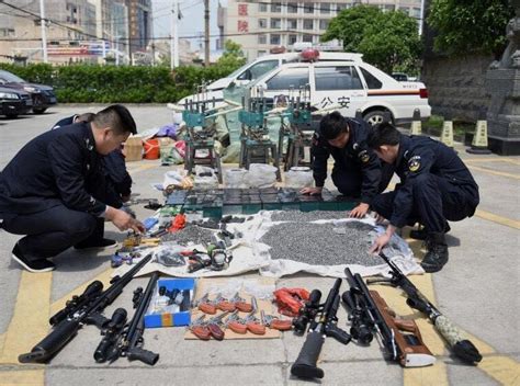 安徽警方破获特大网络贩枪案 查获铅弹10万余发新闻中心中国网