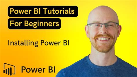 How To Install Power Bi Building First Visualization Microsoft Power Bi For Beginners Youtube