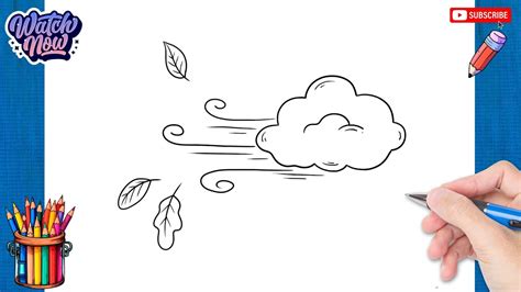 How To Draw Windy Day