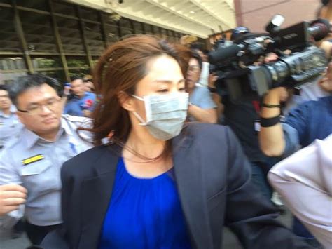 酒醉毆警5萬交保 李婉鈺狂奔離開北檢 社會 中時