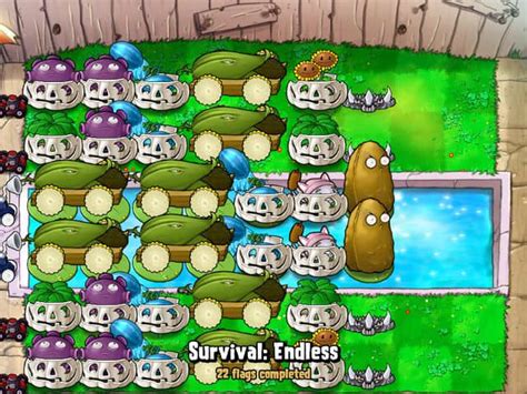 Plants Vs Zombies Survival Endless Flags And Beyond Cobless Setup HubPages