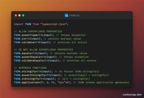 🛠️ Typescript Json Michael Hoffmann
