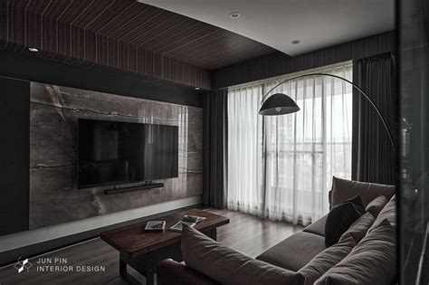 桃園中路｜光與線交織的現代輕奢風住家 Jp Design 郡品室內設計