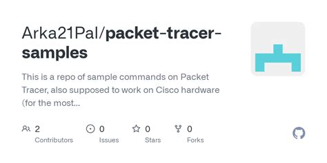 Packet Tracer Samples DHCP Md At Main Arka21Pal Packet Tracer Samples GitHub
