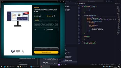 Eduardo Oliveira On Linkedin Teste De Layout Usando Framework Flet