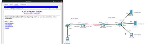 Solved In Packet Tracer Create A Network As Shown Below Statically