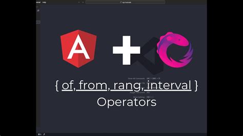 Angular Rxjs Operators Of From Rang Interval Youtube