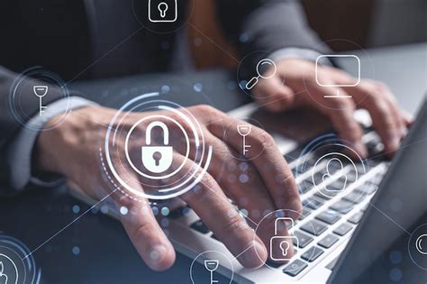 Premium Photo A Programmer Is Typing A Code On Computer To Protect A Cyber Security From