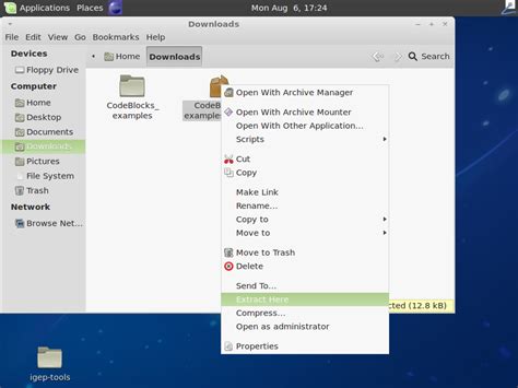install and configure codeblocks for igep devices igep isee wiki