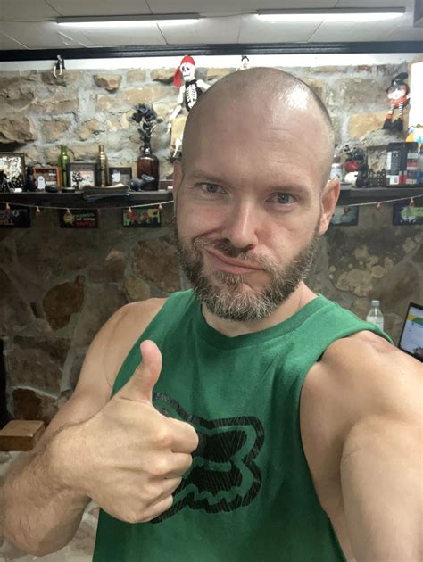 A Rare Pic Without My Cap On Tried Shaving My Head Due To Going Bald Lol Does It Look Ok