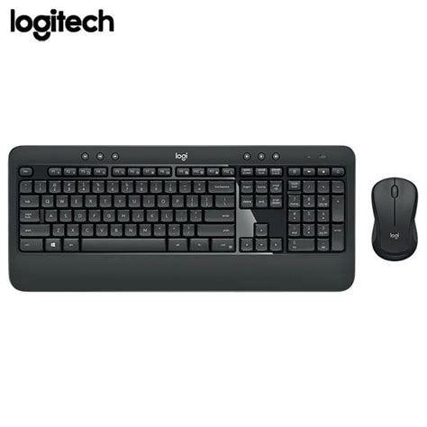 Logitech Комплект мышь клавиатура проводная Mk540 Английская раскладка черный купить C