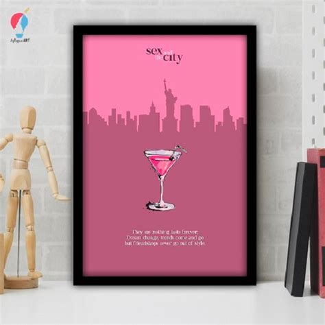 Quadro Sex And The City 1 A4 Elo7 Produtos Especiais