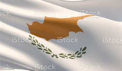 키프로스의 고해상도 클로즈업 플래그입니다 3d 일러스트레이션 0명에 대한 스톡 사진 및 기타 이미지 0명 국가 관광명소