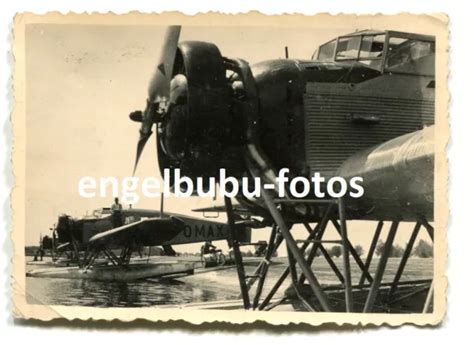 Foto Flugzeug Junkers Ju W34 Zu Wasser Seeflieger Kamenz 1943 Eur 10 00 Picclick De